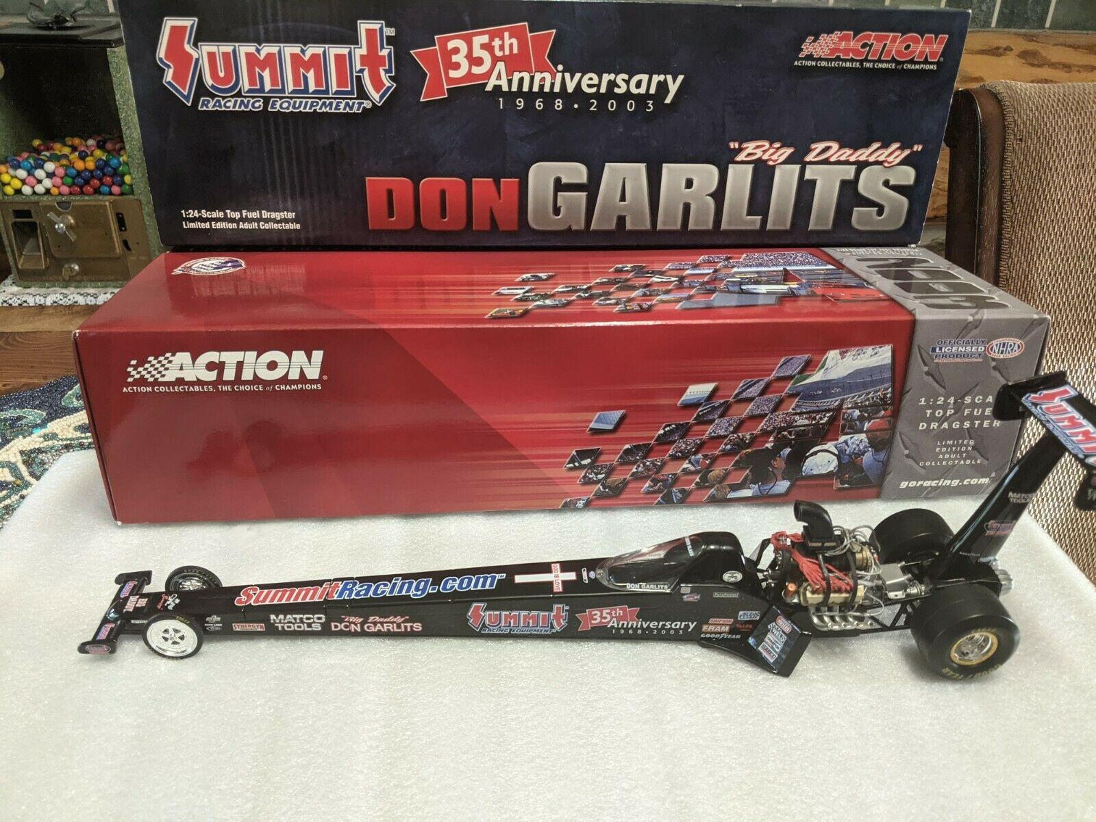 DON "BIG DADDY" GARLITS 2003 35th ANNIVERSARY SUMMIT RACING 1:24 DRAGS – All Scale Diecast ...