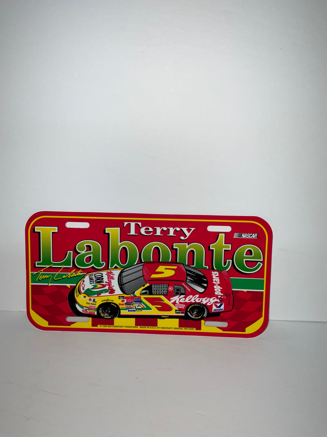 TERRY LABONTE #5 Kellogg's Car License Plate – All Scale Diecast ...