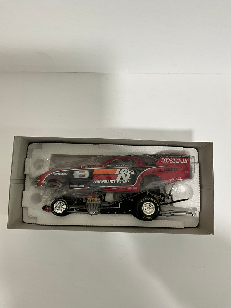 FRANK PEDREGON 2002 K & N PERFORMANCE FILTERS 1:24 NHRA DIECAST FUNNY ...