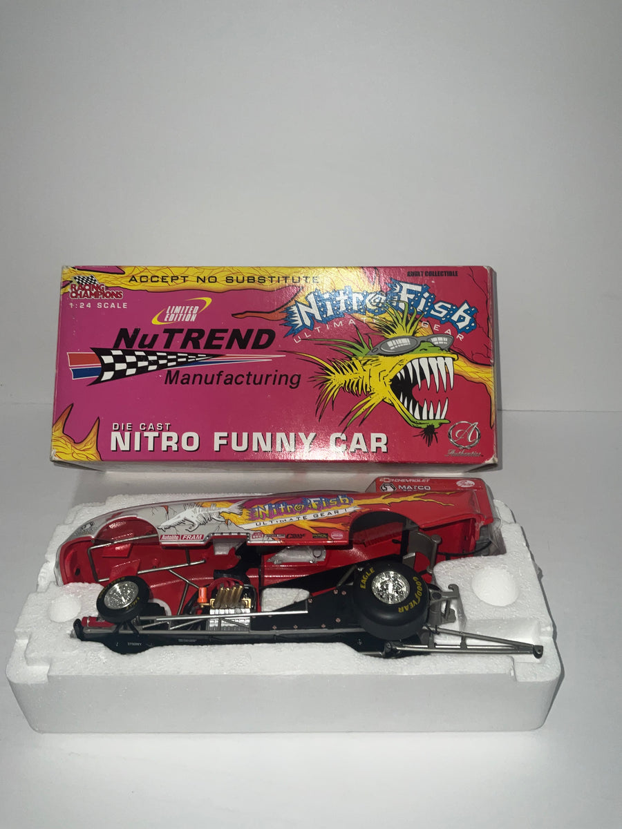 2000 NITRO FISH 1:24 NHRA DIECAST FUNNY CAR - Racing Champions Authent ...