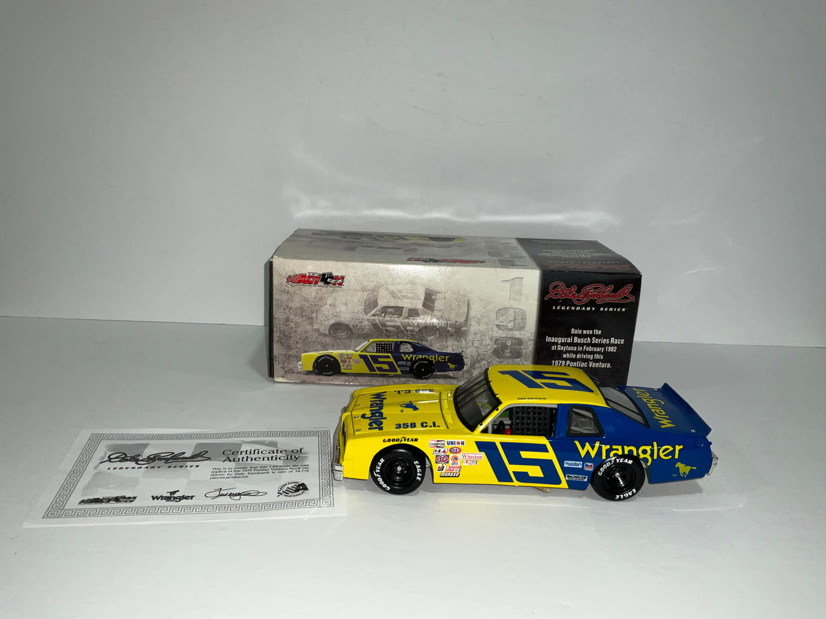 DALE EARNHARDT SR 1979 WRANGLER 1:24 NASCAR DIECAST - Legendary Series ...