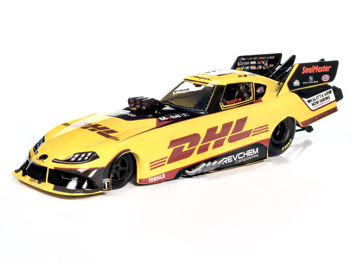 JR TODD 2023 DHL FUNNY CAR 1:24 NHRA DIECAST - Auto World – All Scale ...