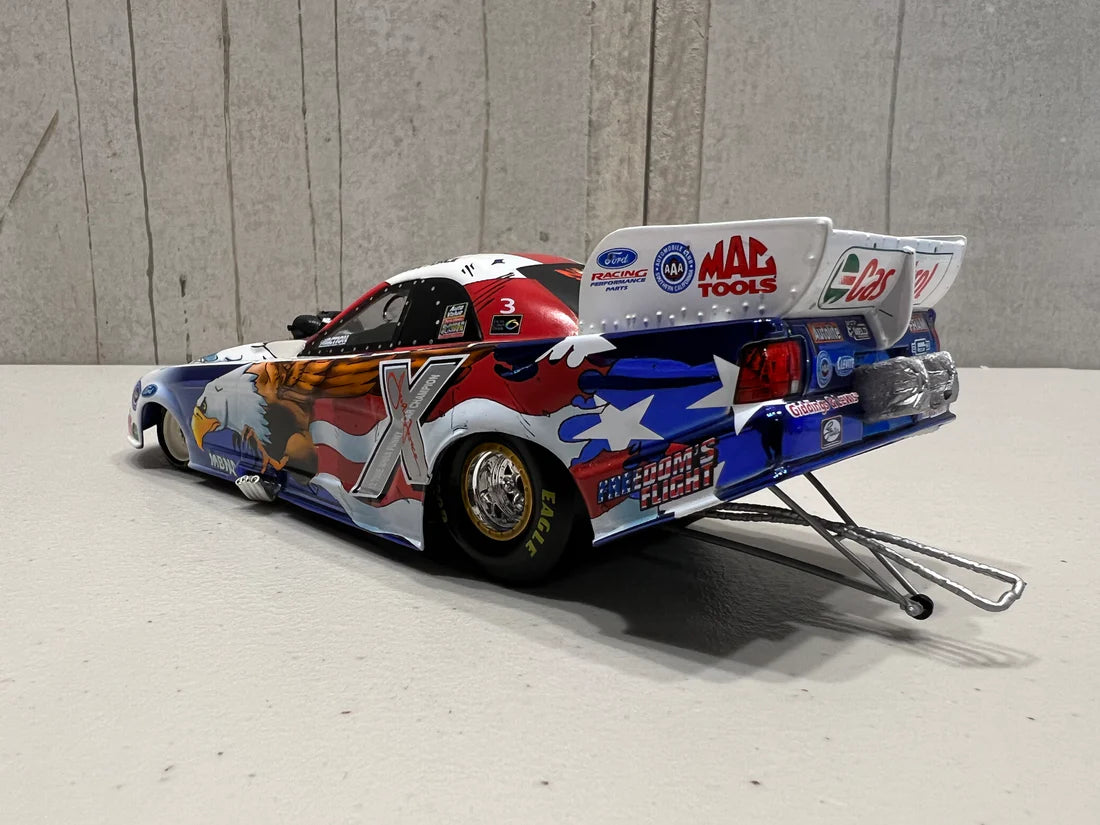 JOHN FORCE & NORWALK PARK "DRAG RACING LEGEND" 2005 CASGTROL GTX START ...