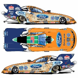MIKE NEFF 2009 FORD DRIVE ONE ROOKIE OF THE YEAR 1:24 FUNNY CAR NHRA D ...