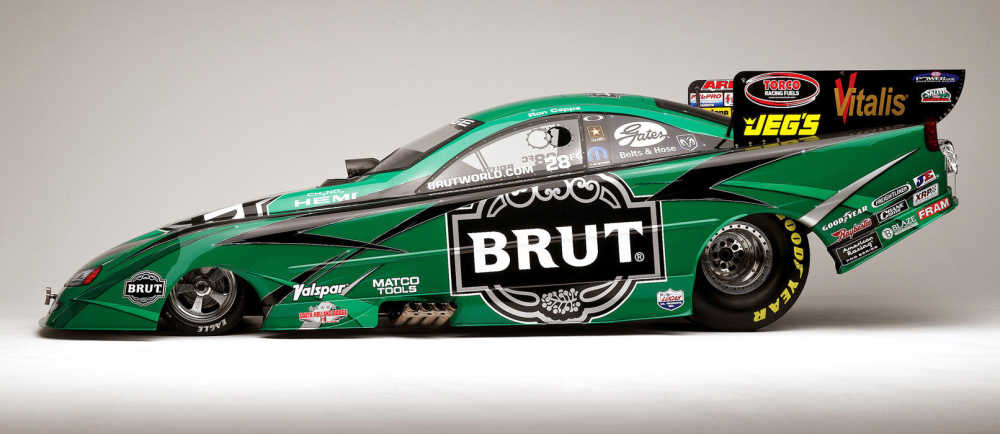 RON CAPPS 2005 BRUT 1:24 FUNNY CAR NHRA DIECAST – All Scale Diecast ...