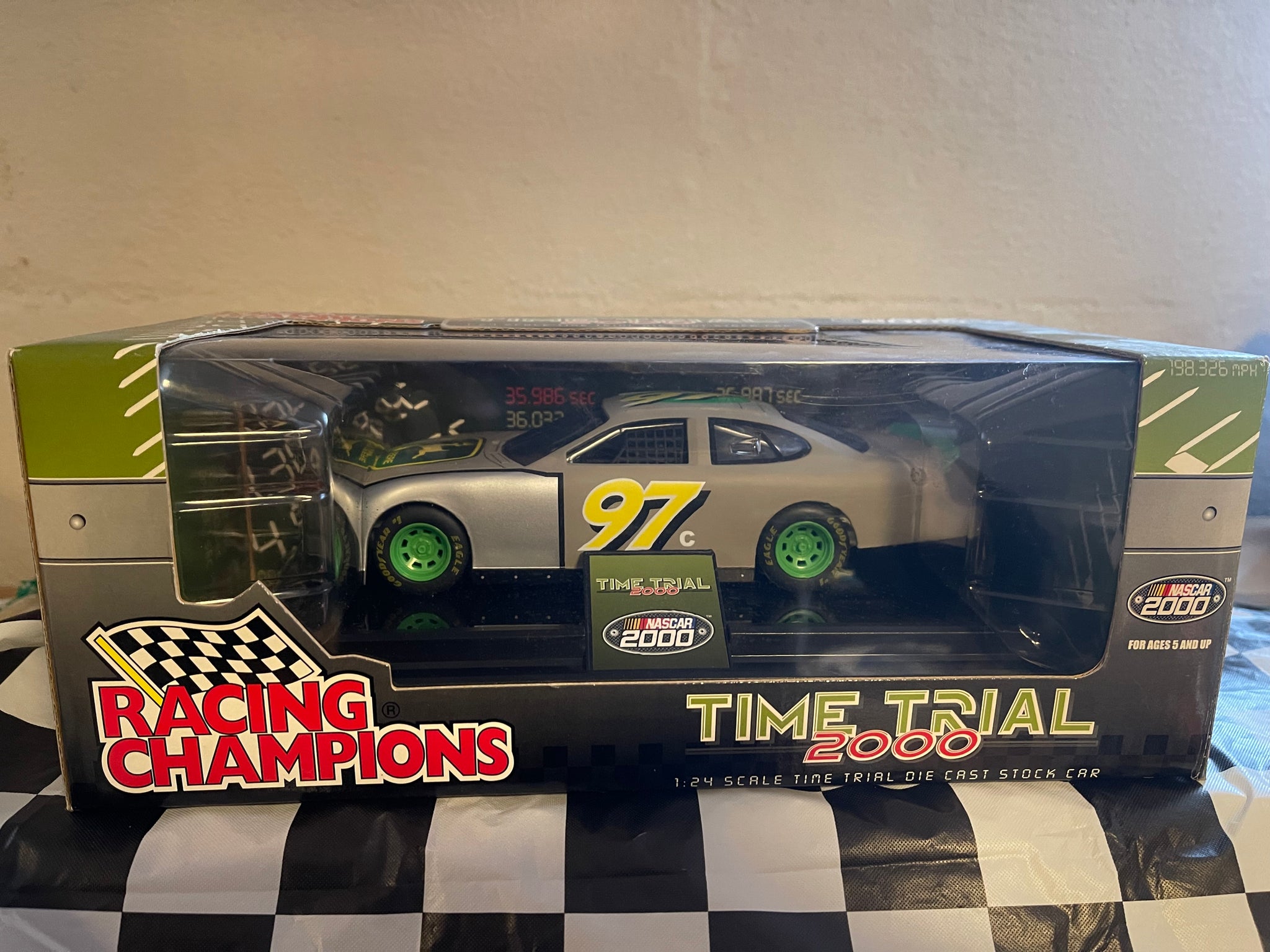 CHAD LITTLE 2000 JOHN DEERE 1:24 RACING CHAMPIONS TIME TRIAL 2000 NASC ...
